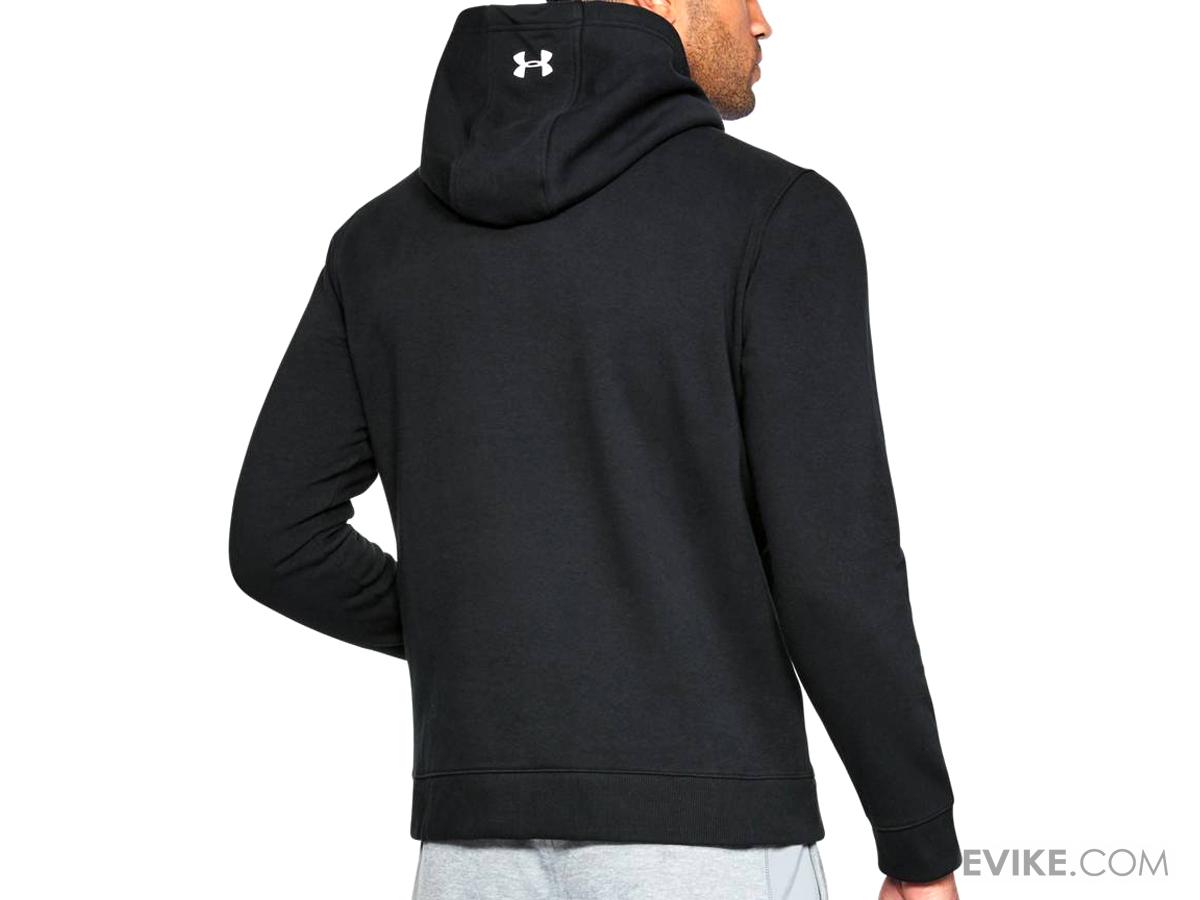 Under Armour Men's UA Freedom Microthread Fleece Hoodie (Color: Black ...