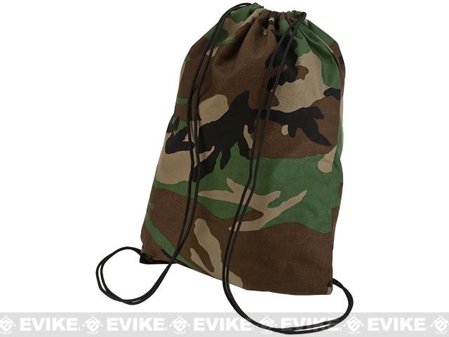 Aprilla Design Urban Cinch Sack - Woodland, Tactical Gear/Apparel, Bags ...