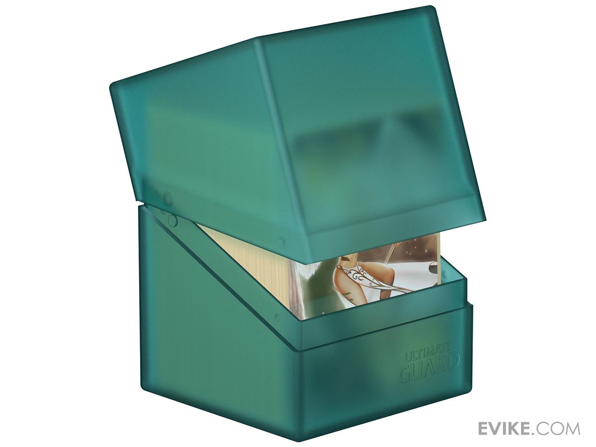 Ultimate Guard Boulder 100+ Protective Card Deck Box (Color: Malachite ...