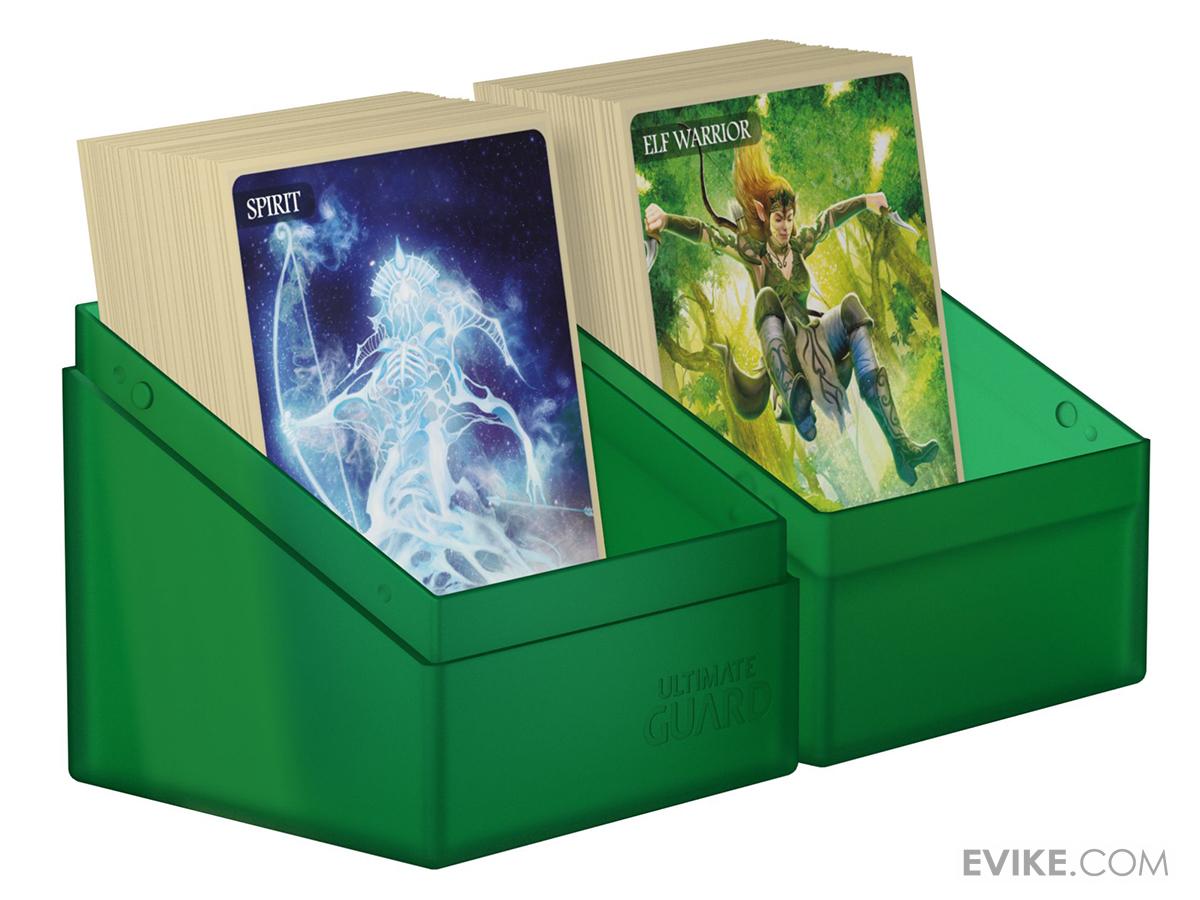 Ultimate Guard Boulder 100+ Protective Card Deck Box (Color: Emerald ...
