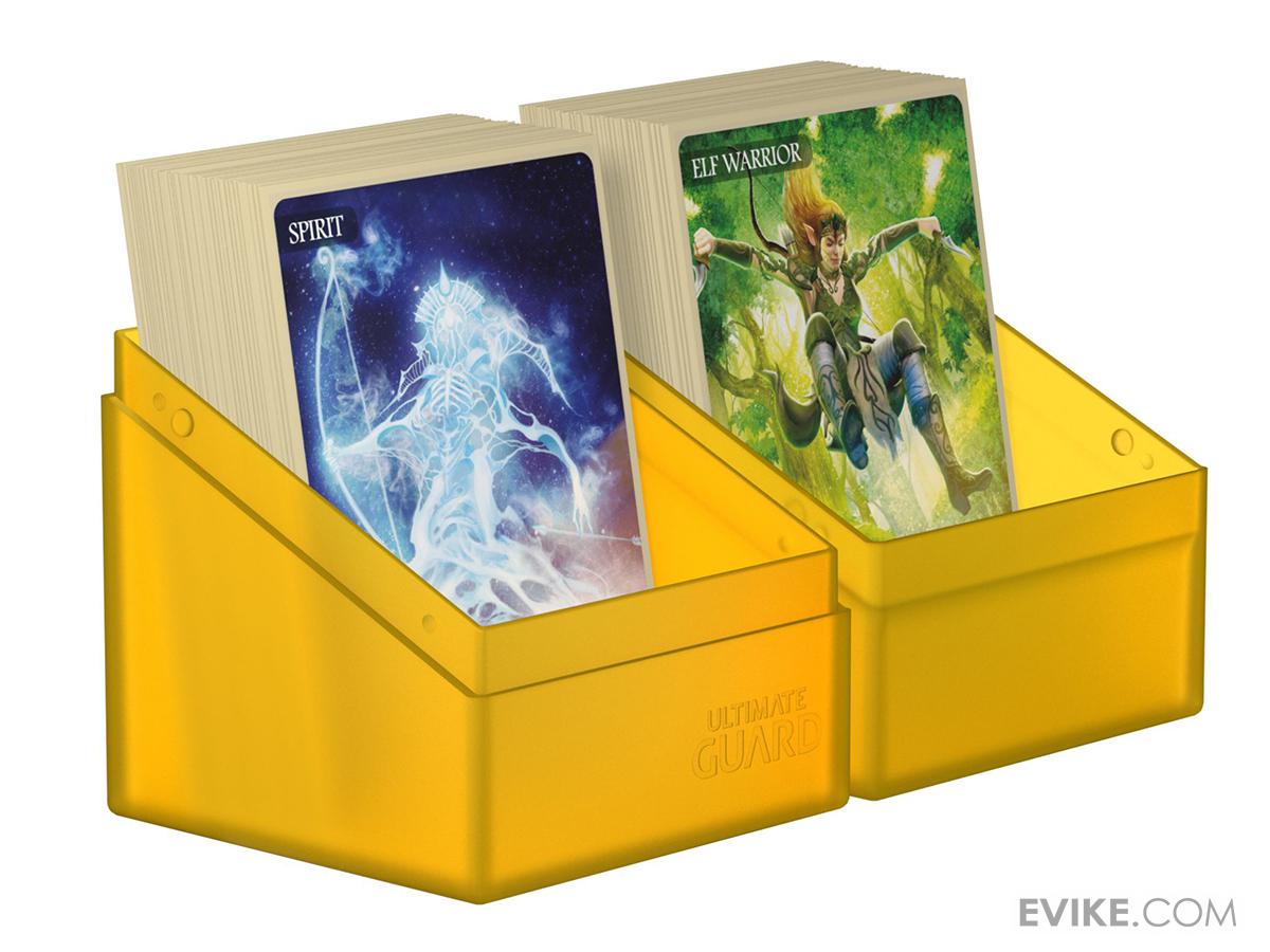 Ultimate Guard Boulder 100+ Protective Card Deck Box (Color: Amber ...
