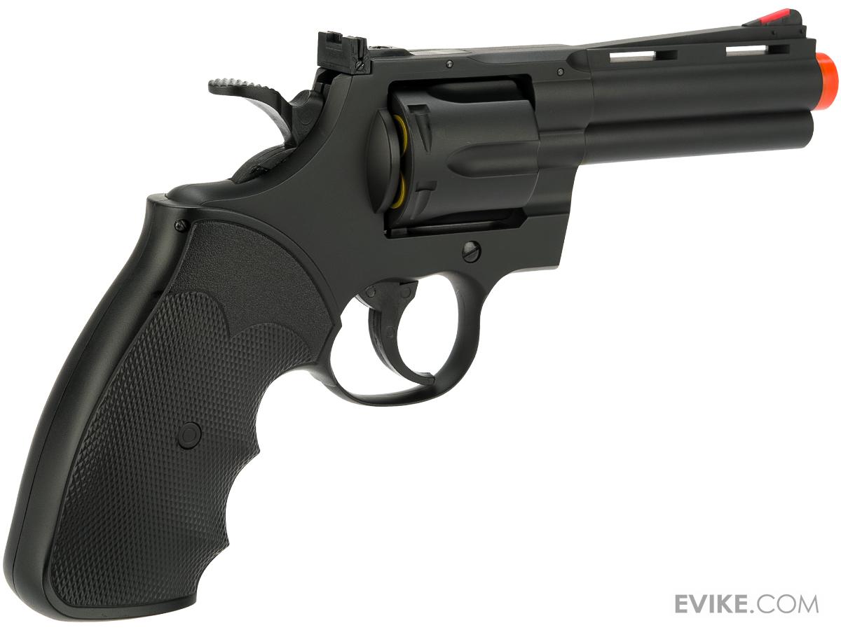 UHC Cobra Spring Revolver (Length: 4" / Black with Black Grips ...