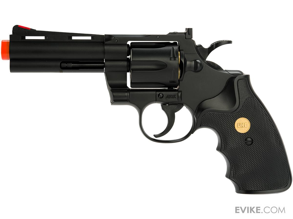 UHC Cobra Spring Revolver (Length: 4" / Black with Black Grips ...