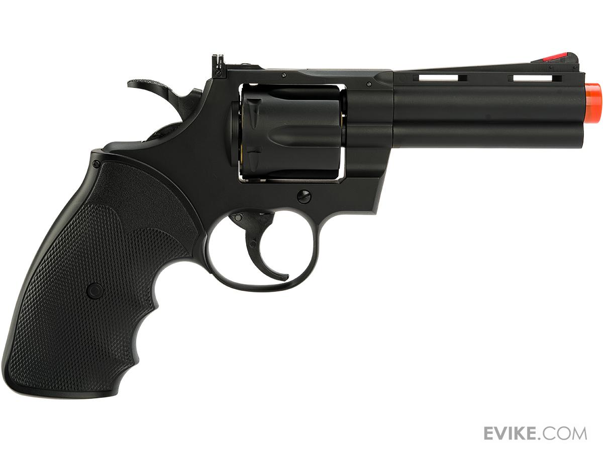 UHC Cobra Spring Revolver (Length: 4" / Black with Black Grips ...
