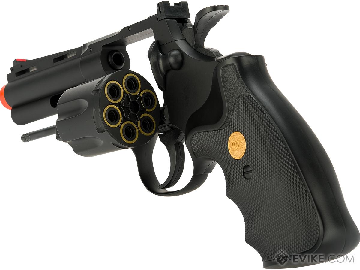 UHC Cobra Spring Revolver (Length: 4" / Black with Black Grips ...
