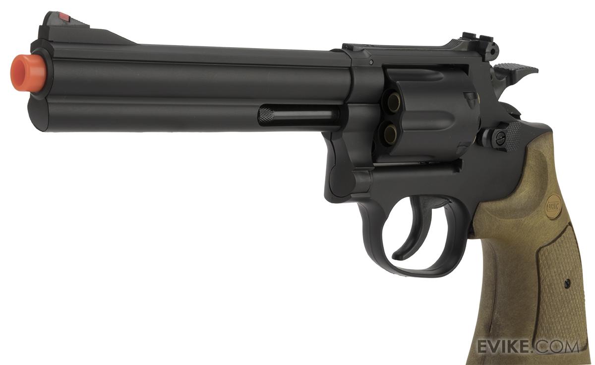 UHC 686 Heavy Weight Spring Powered Airsoft Revolvers (Length: 6 ...