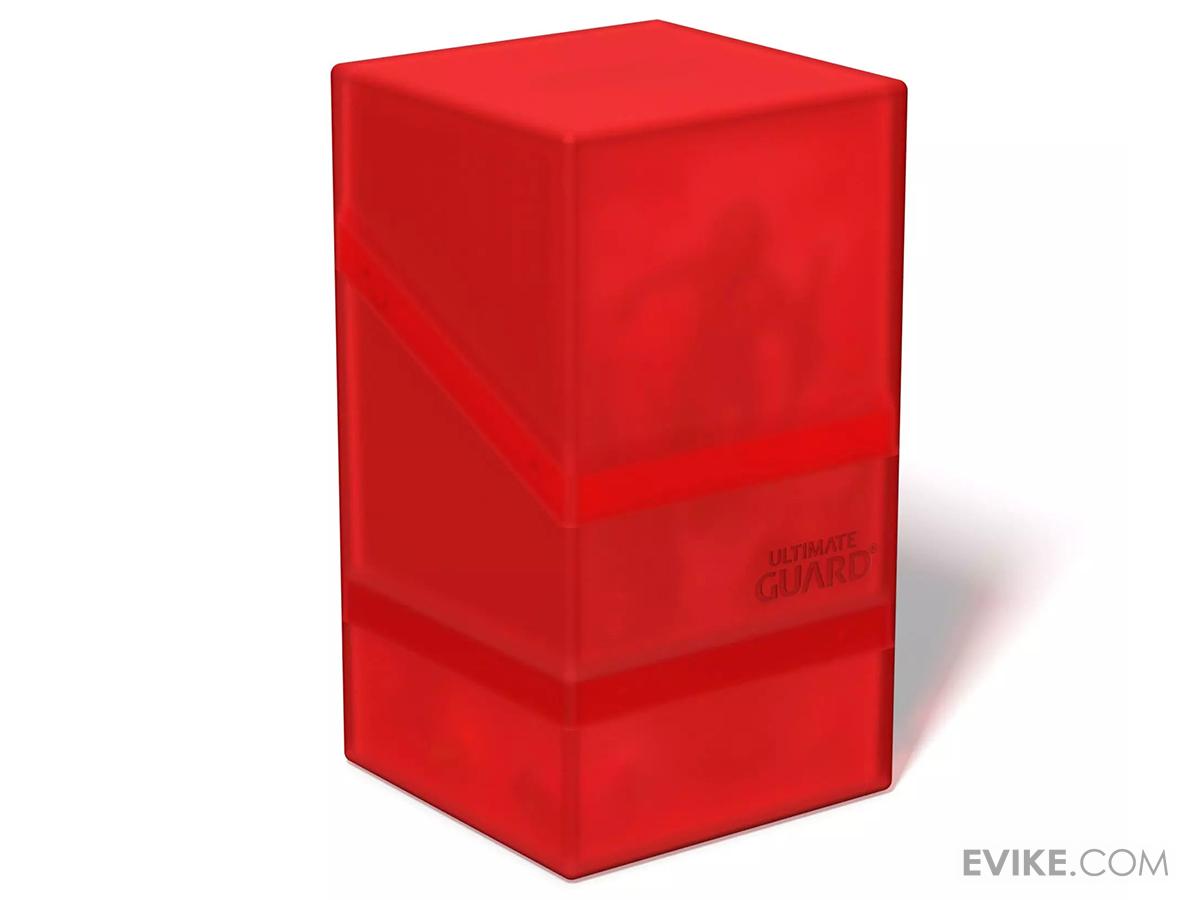 Ultimate Guard Boulder'N'Tray 100+ Protective Card Deck Box (Color: Ruby), MORE, Collectibles ...