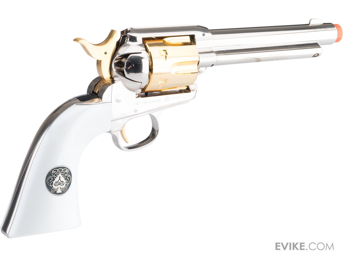 Elite Force Legends Smoke Wagon CO2 Powered Revolver (Color: Nickel w ...