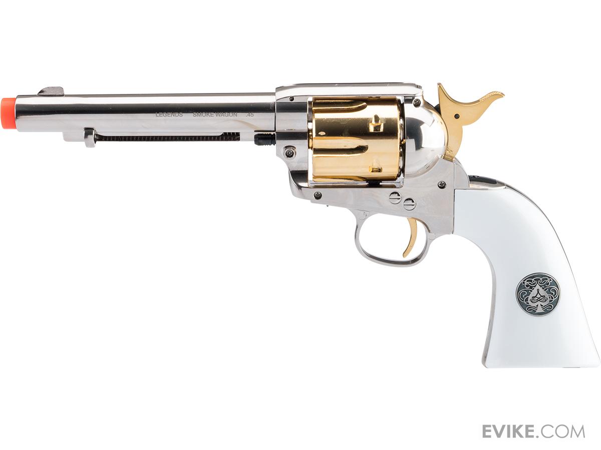 Elite Force Legends Smoke Wagon CO2 Powered Revolver (Color: Nickel w ...