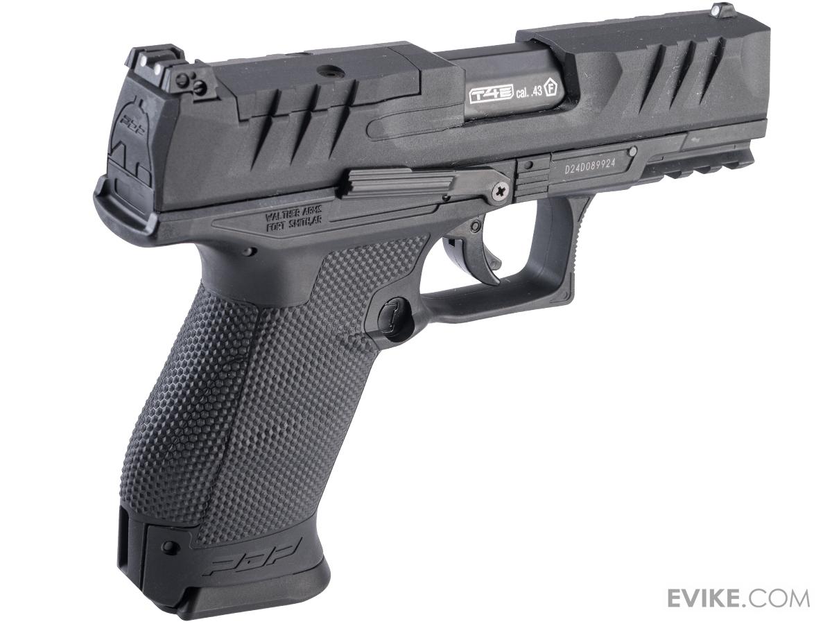 Umarex T4E Walther PDP Compact 4" Optic Ready Paintball Marker (Color: Black), MORE, Paintball ...