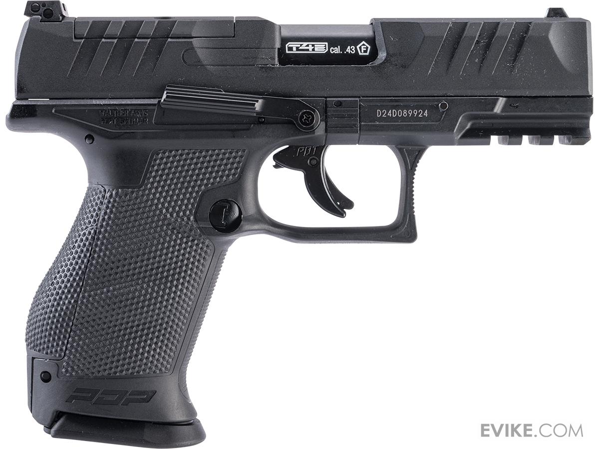 Umarex T4E Walther PDP Compact 4" Optic Ready Paintball Marker (Color: Black), MORE, Paintball ...