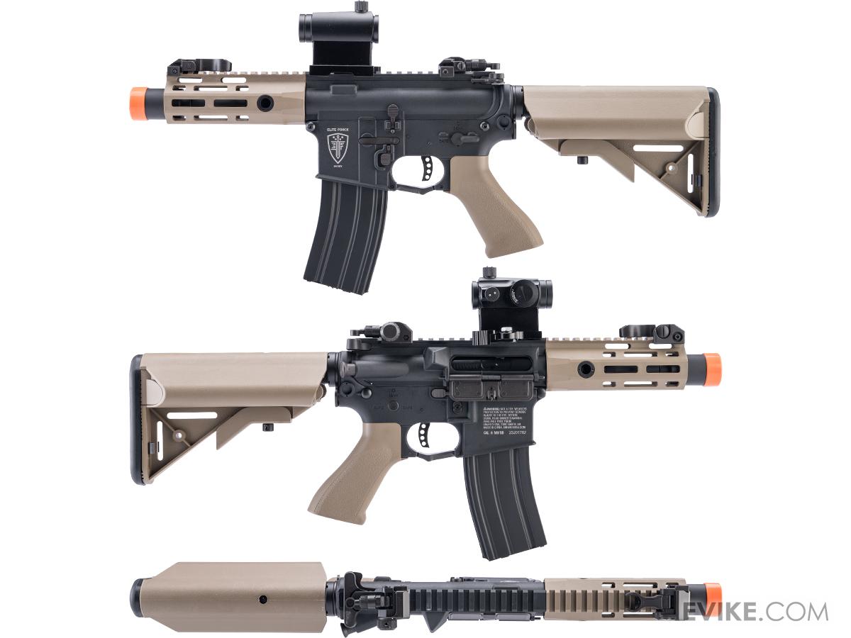 Elite Force CQCX M4 Airsoft AEG Rifle w/ Built-In Eye Trace Tracer Unit ...