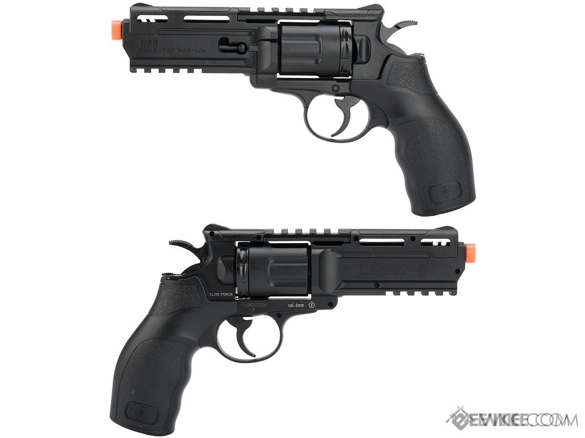 Elite Force H8R CO2 Powered Airsoft Revolver, Airsoft Guns, Gas Airsoft ...