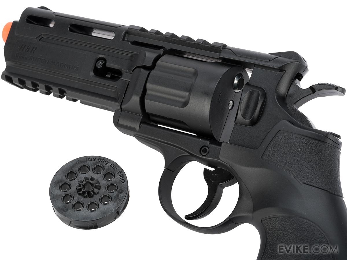 Elite Force H8R CO2 Powered Airsoft Revolver, Airsoft Guns, Gas Airsoft ...
