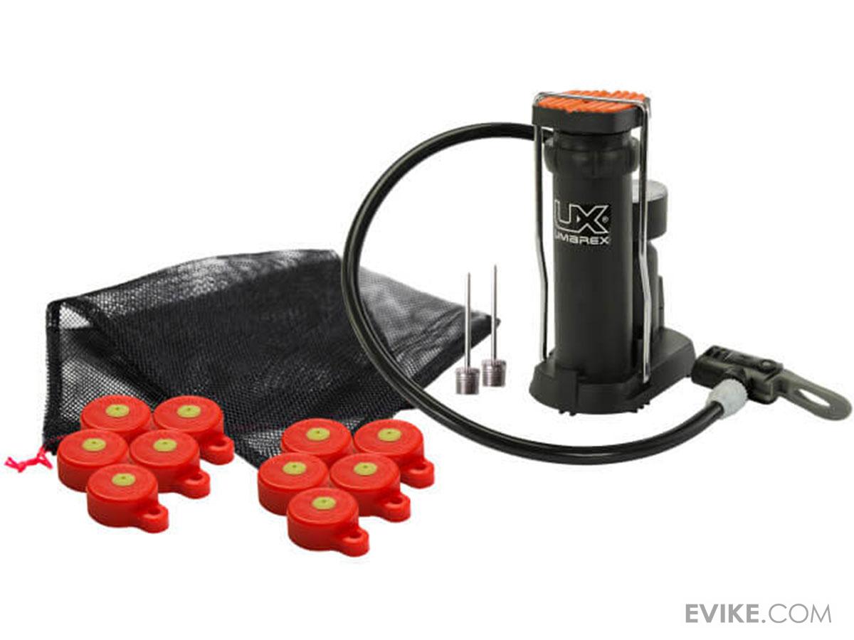 Umarex Big Blast Reactive Target Inflator Caps w/ Air Pump, Accessories ...