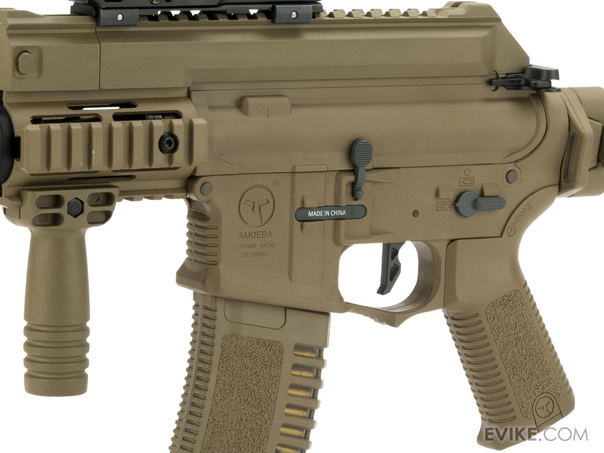 Ares Amoeba AM-005 SMG Generation 5 (Color: Dark Earth), Airsoft Guns ...