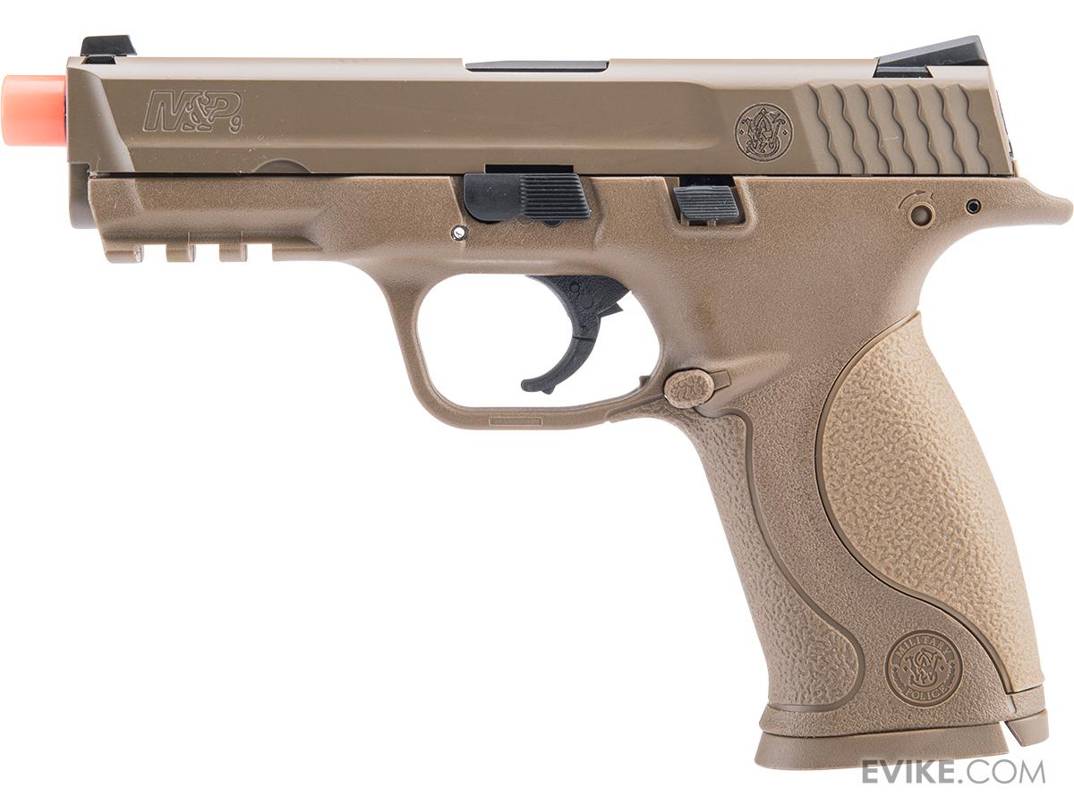 Umarex S&W M&P9 Gas Blowback Airsoft Pistol (Color: Tan), Airsoft Guns ...