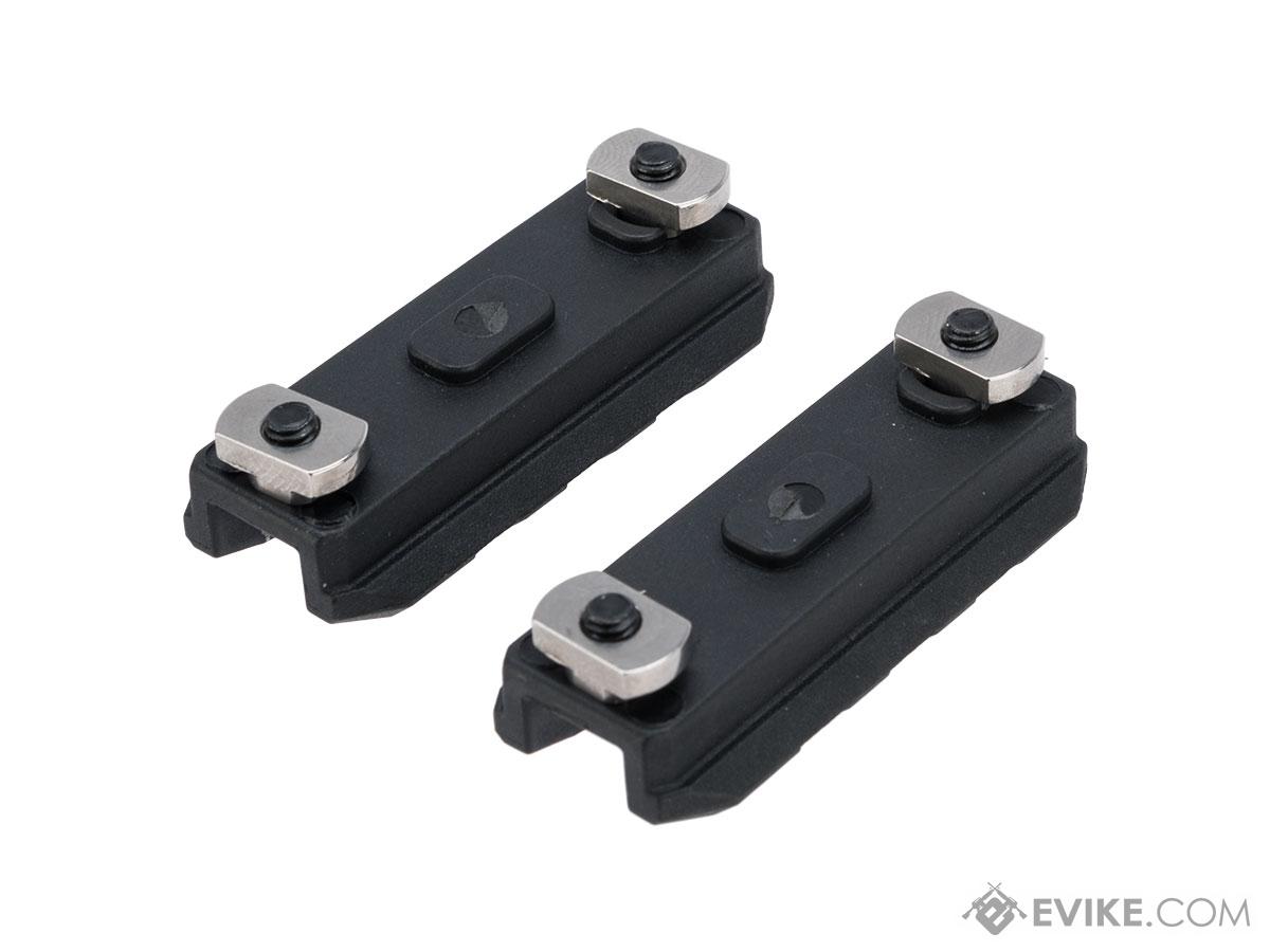 ARES Key Rail Attachment for Rail Systems (Type: M-LOK / 2" / 2 Pieces ...