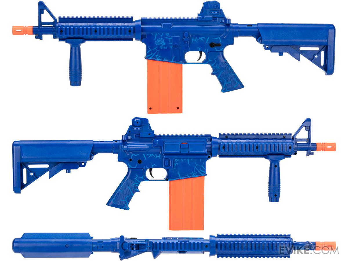 Umarex REKT OPFOUR CO2 Powered Foam Dart Rifle Launcher (Color: Blue ...