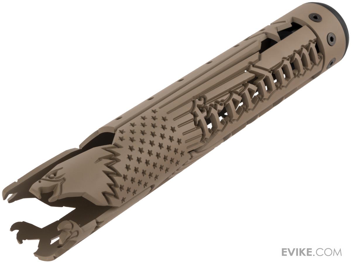 Unique ARs CNC Machined "Freedom" Handguard for AR15 Pattern Rifles ...