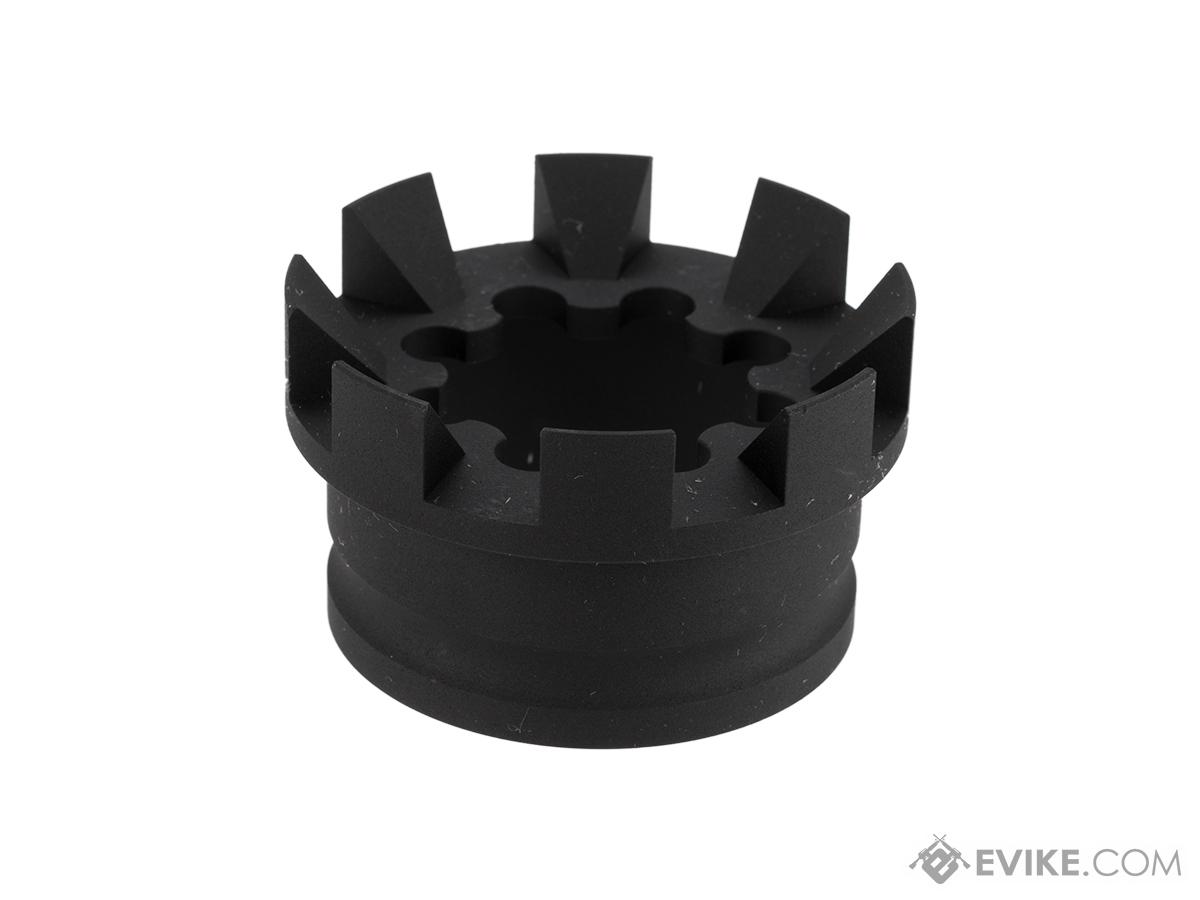 Unique AR Sprocket Handguard End Cap with Spikes (Color: Black ...
