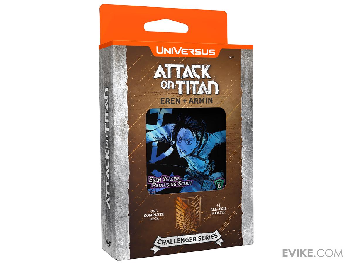 UniVersus "Attack on Titan: Battle for Humanity" Challenger Series Deck ...