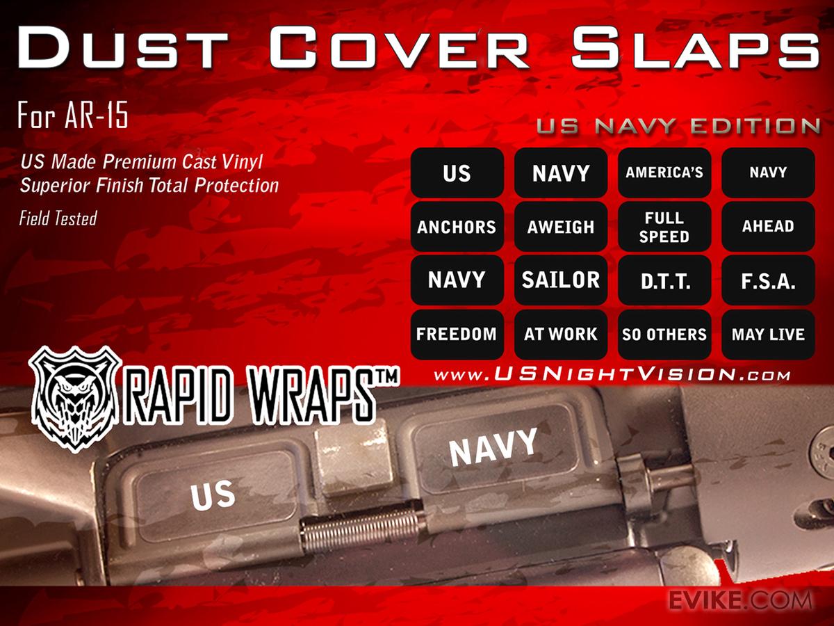US NightVision Rapid Wraps Dust Cover Slaps (Model: US Navy Edition ...