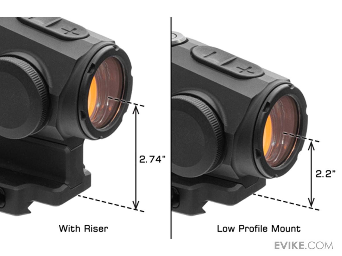 UTG® Accu-Sync 2521R 3 MOA Red Dot Sight w/ Lower 1/3 Co-Witness Mount ...