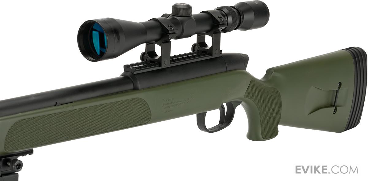 z Gen 5 UTG APS2 Airsoft Master Sniper Rifle w/ Bipod - OD Green ...