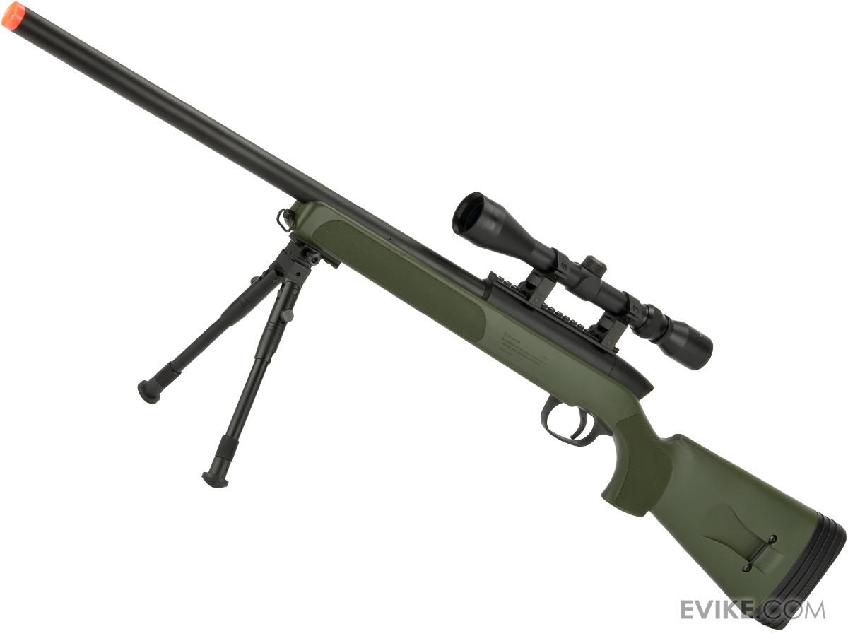 z Gen 5 UTG APS2 Airsoft Master Sniper Rifle w/ Bipod - OD Green ...