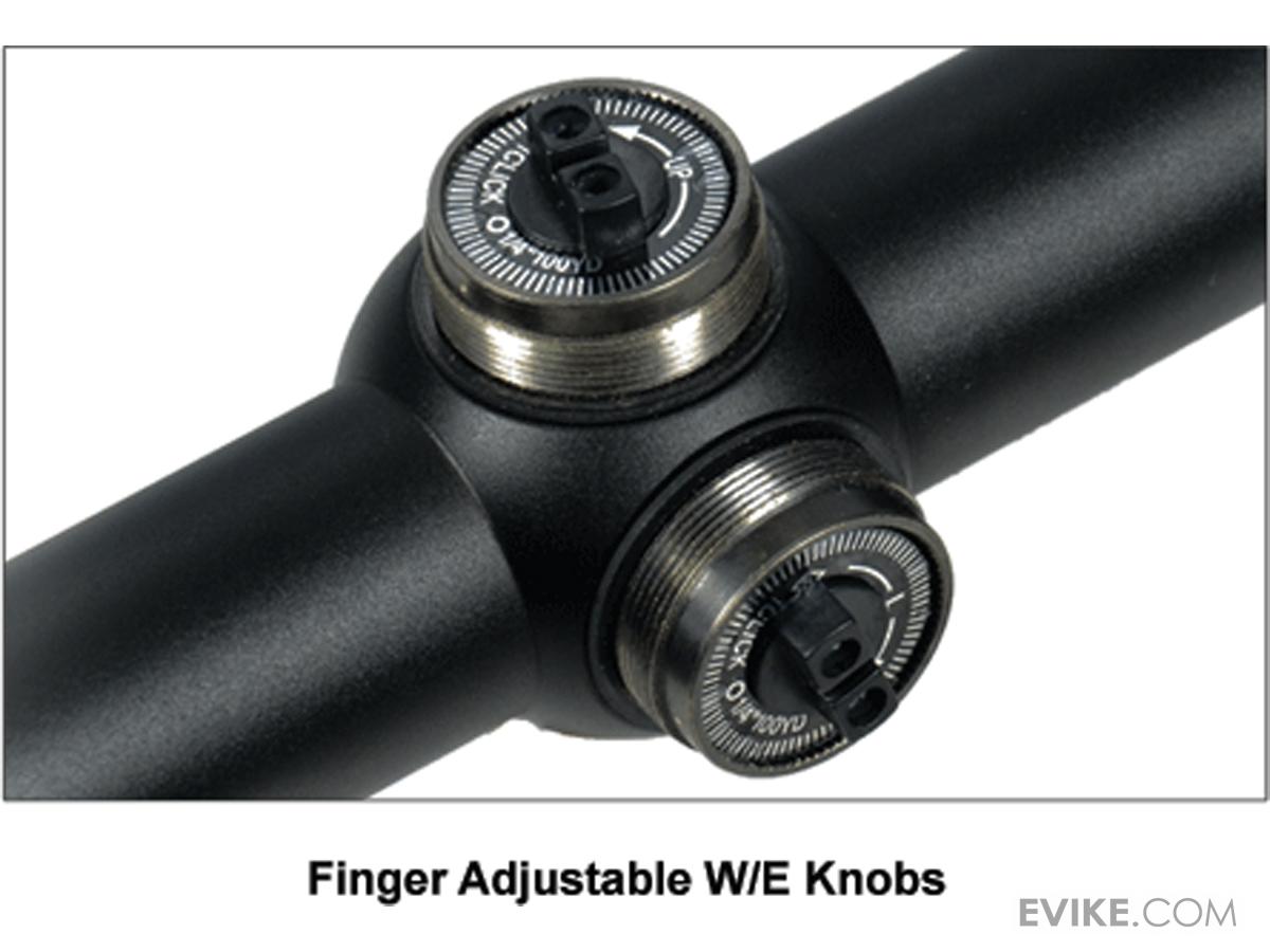 UTG Hunter 4X32 1" Scope w/ Airgun Scope Mount, Accessories & Parts ...