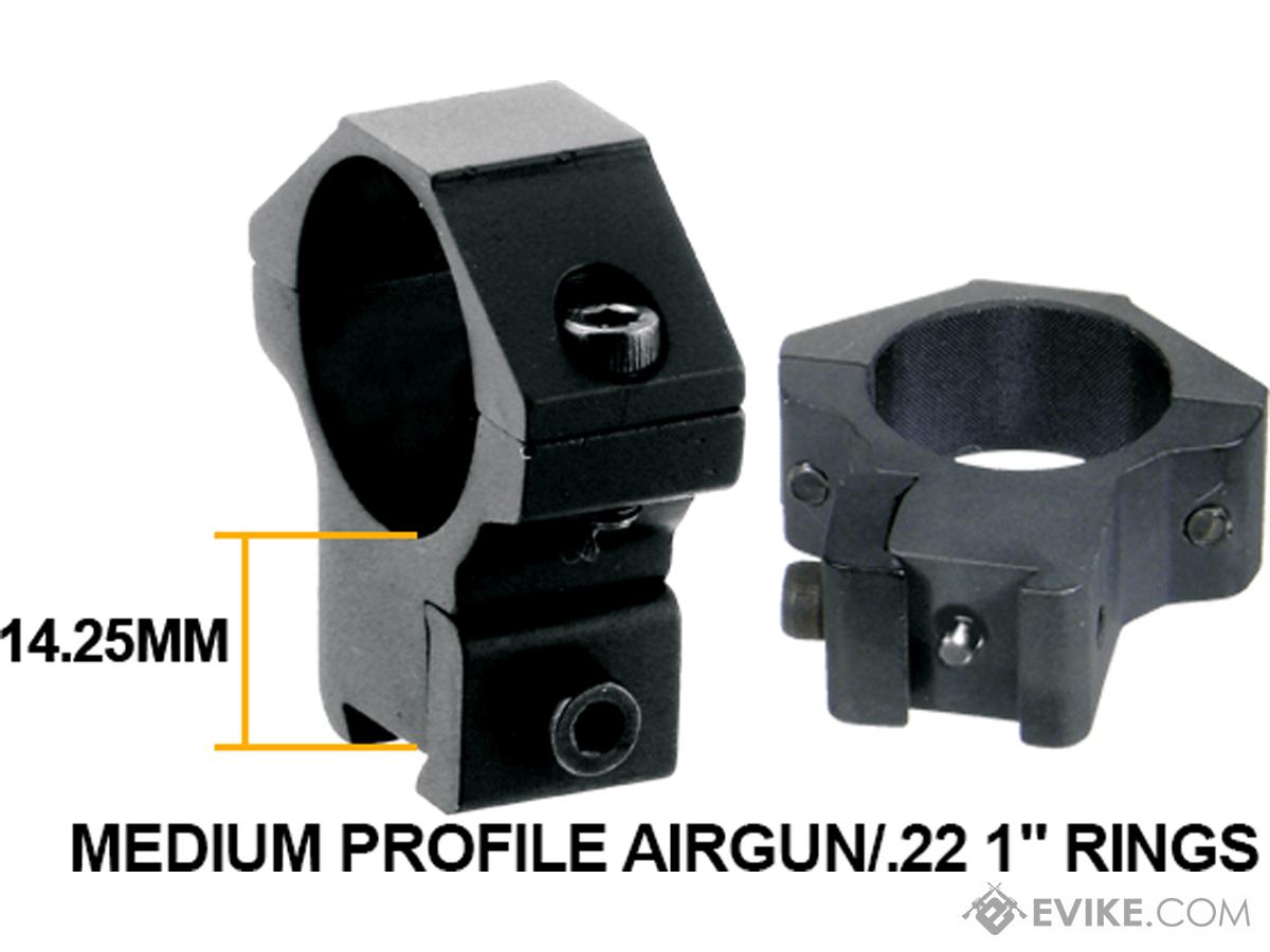 UTG Hunter 4X32 1" Scope w/ Airgun Scope Mount, Accessories & Parts ...