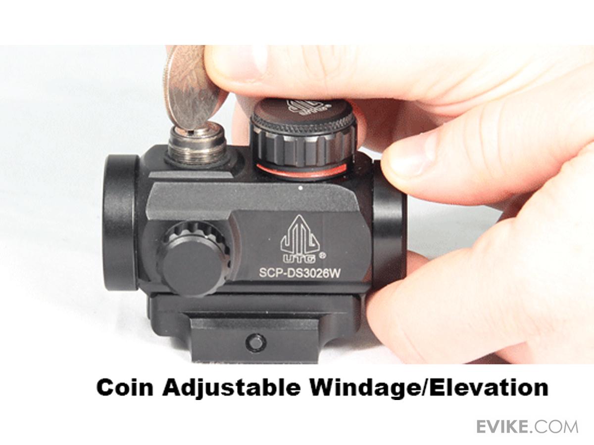 UTG 2.6" ITA Red/Green CQB Micro Dot with Integral QD Mount, Accessories & Parts, Scopes ...