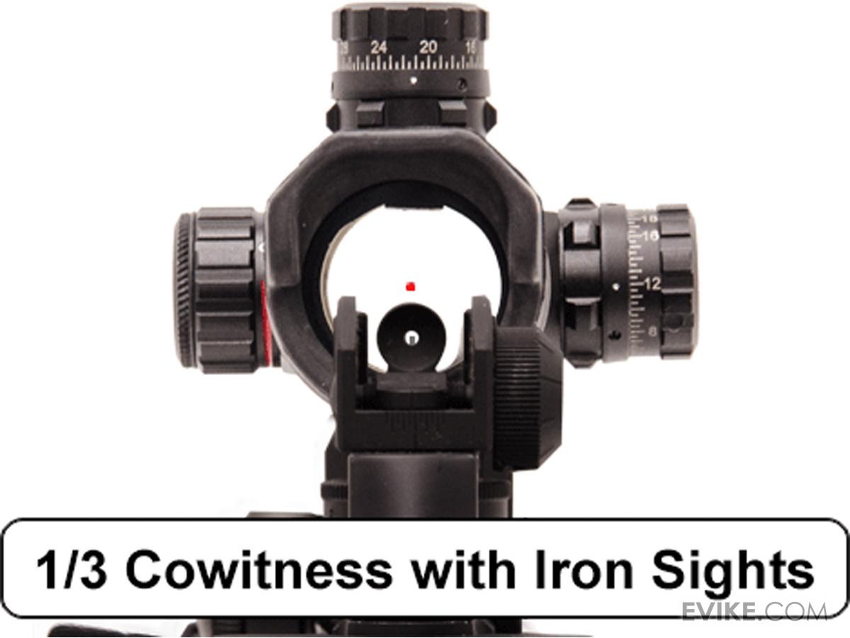 UTG 6" ITA Red/Green CQB Dot Sight with Offset QD Mount (Type: Single ...