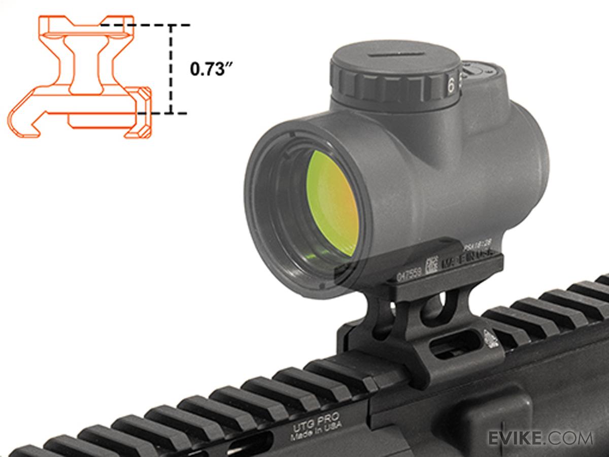 UTG Super Slim MRO Riser Mount (Type: Absolute Co-Witness), Accessories ...