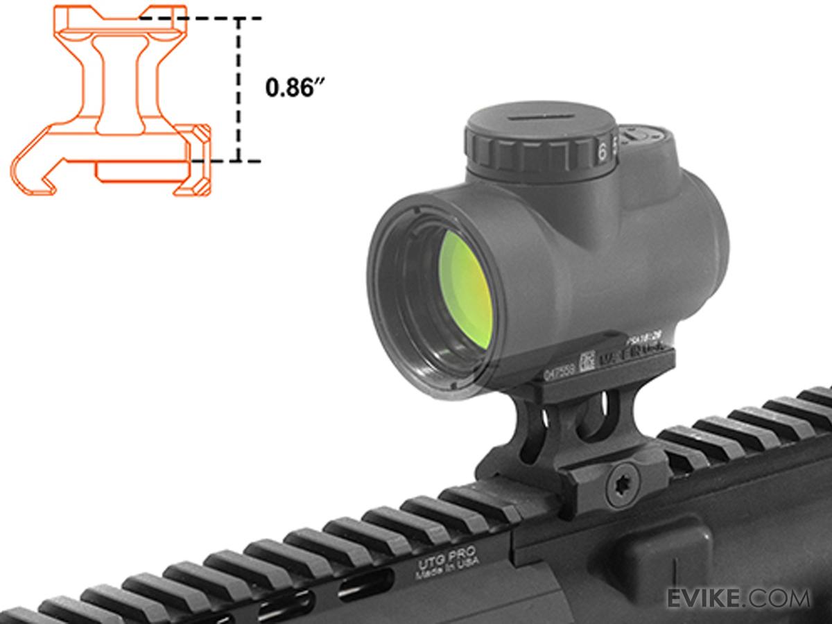 UTG Super Slim MRO Riser Mount (Type: 1/3 Co-Witness), Accessories ...
