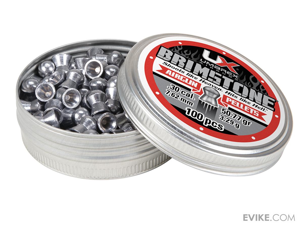 Umarex Brimstone Titan Series Dome Pellets (Model: .30cal / 100 Rounds ...
