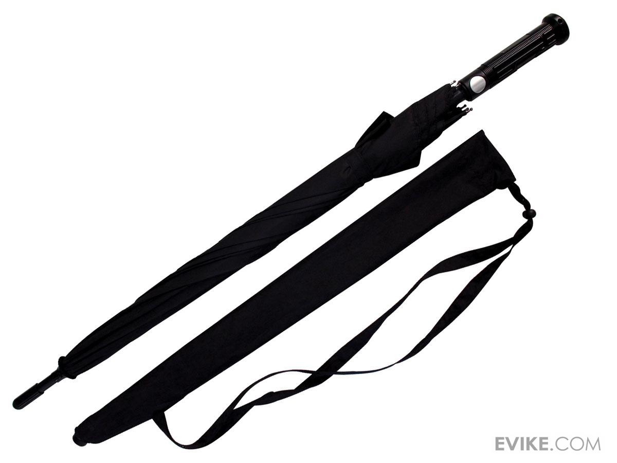 CampCo UZI Tactical Umbrella w/ Carbide Tip Glass Breaker, Tactical ...