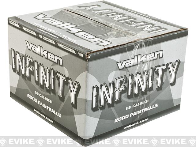 Valken Infinity Paintballs .68 Caliber Case of 2000 Rounds - Yellow ...