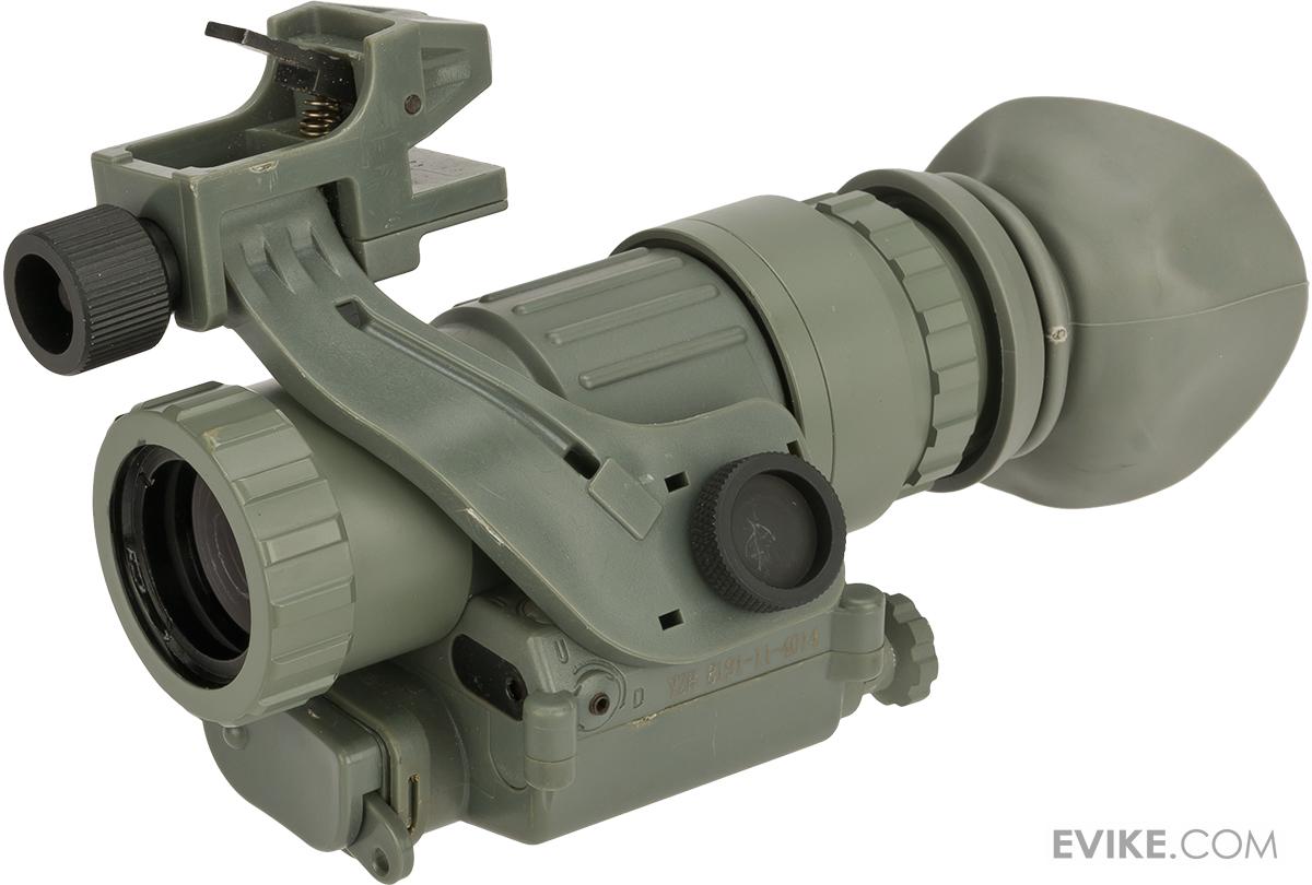 Avengers PVS Style 4X Magnifier with Integrated Laser Helmet and Rifle ...