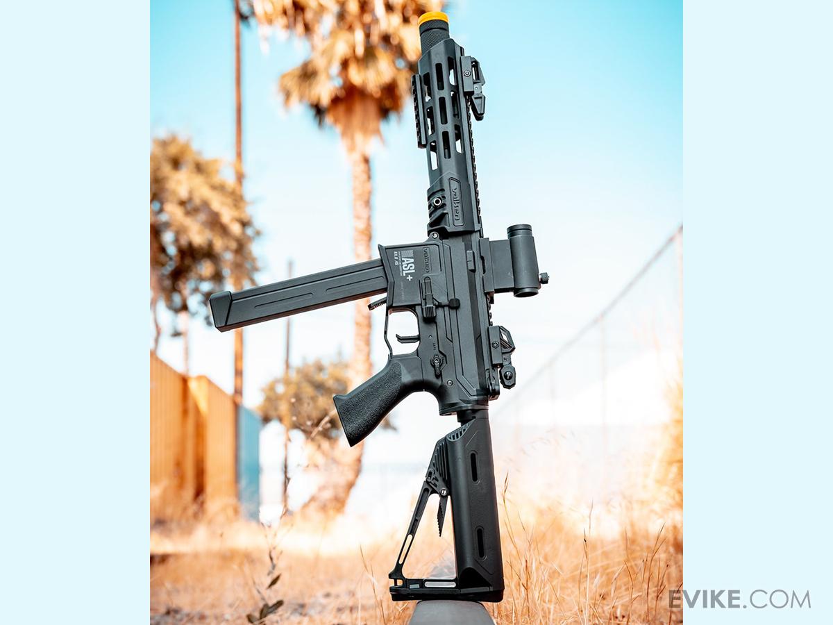 Valken ASL+ Series Polymer PDW Airsoft AEG (Model: Kilo45 / Black ...