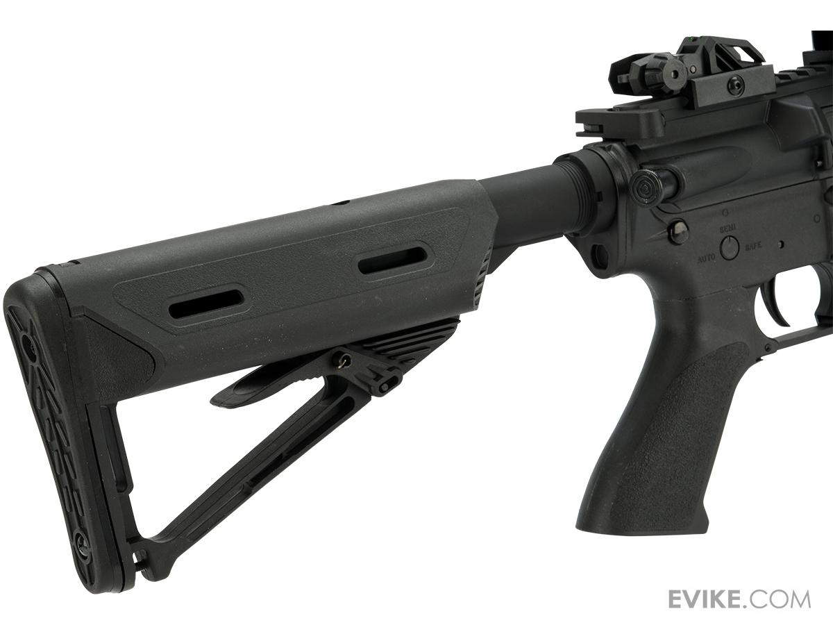 Battle Machine M4 TRG-L V2.0 Airsoft AEG Rifle by Valken (Color: Black ...