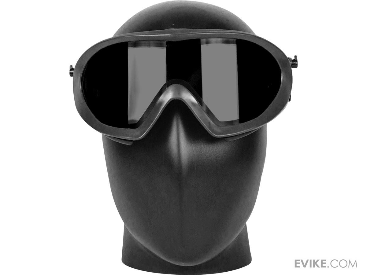 Valken VSM Switch Therm Goggles w/ Flip Down Face Shield (Color: Black ...
