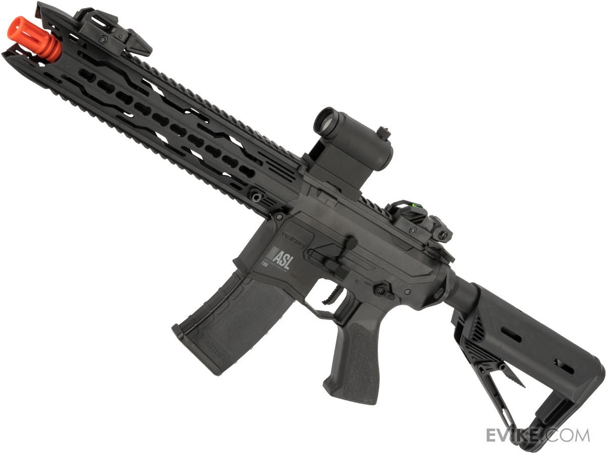 Valken ASL Series Polymer M4 Airsoft AEG (Model: TRG / Black), Airsoft ...
