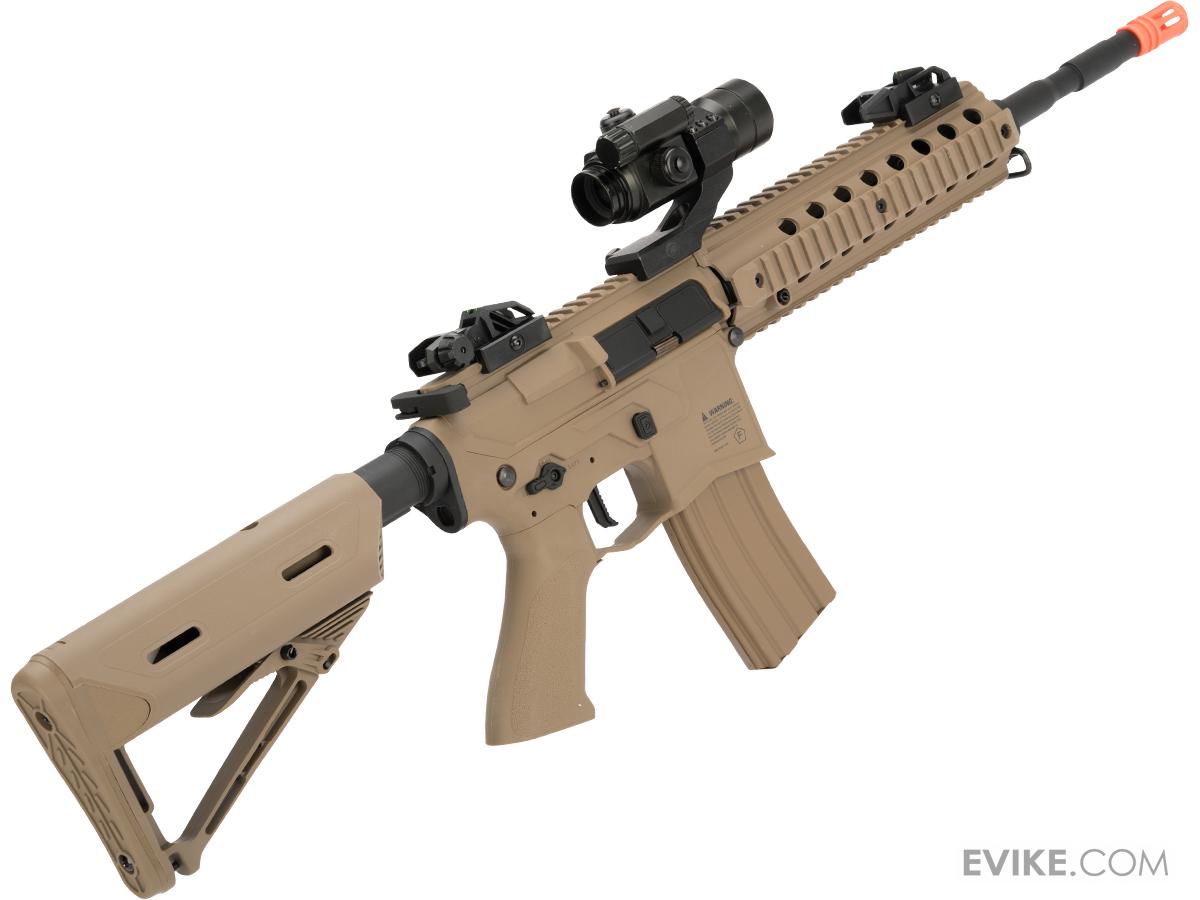 Valken ASL Series Polymer M4 Airsoft AEG (Model: MOD-L / Tan), Airsoft ...