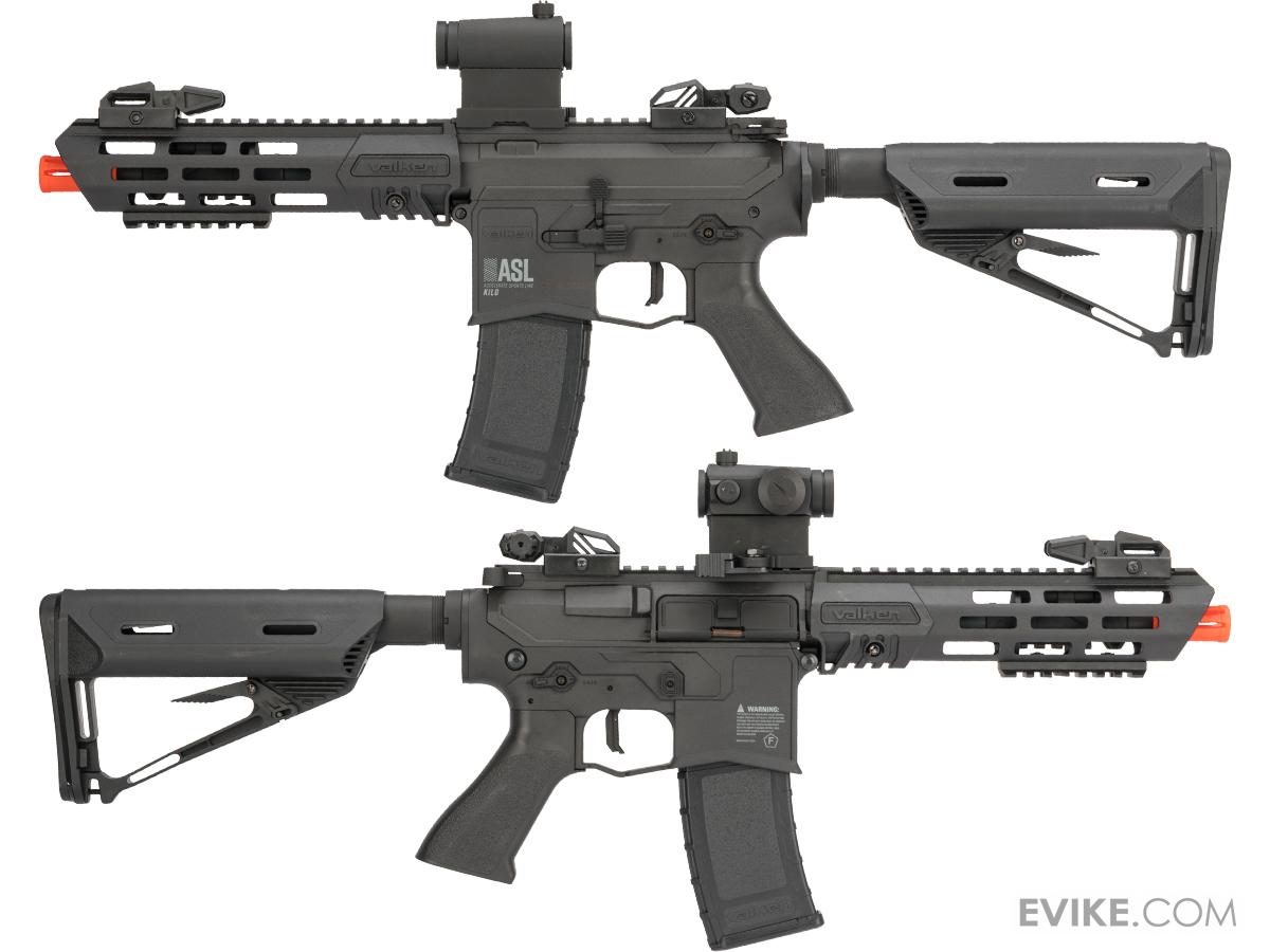 Valken ASL Series Polymer M4 Airsoft AEG (Model: Kilo / Black), Airsoft ...