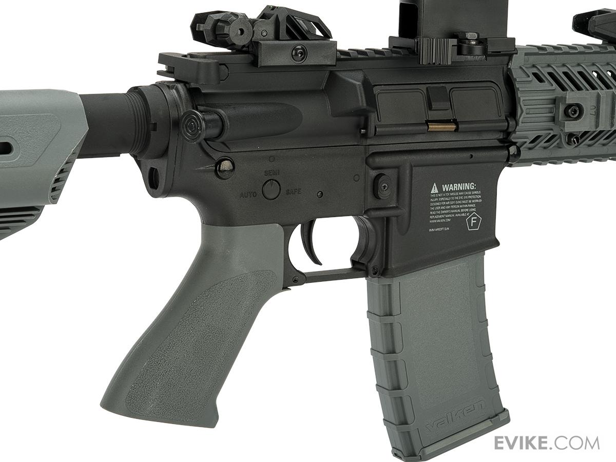 Battle Machine M4 V2.0 Airsoft AEG by Valken (Color: Black /Grey / MOD ...