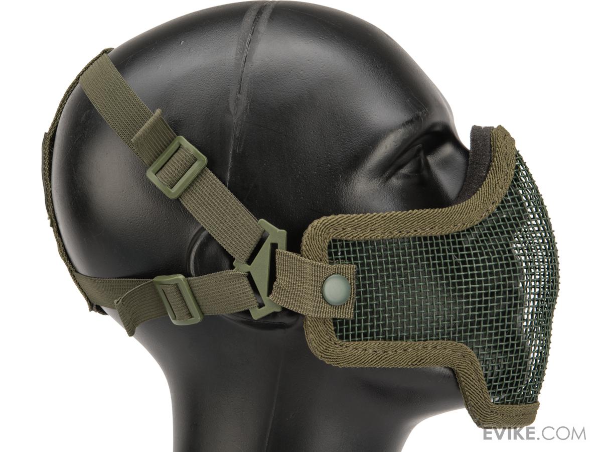 Valken Kilo 2G Mesh Half Face Mask (Color: OD Green), Tactical Gear ...