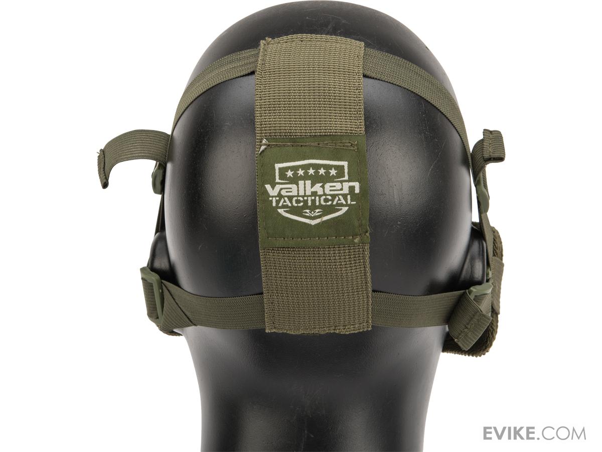 Valken Kilo 2G Mesh Half Face Mask (Color: OD Green), Tactical Gear ...