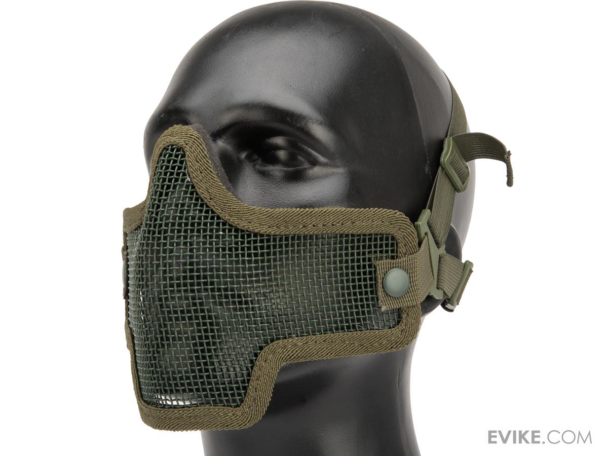 Valken Kilo 2G Mesh Half Face Mask (Color: OD Green), Tactical Gear ...